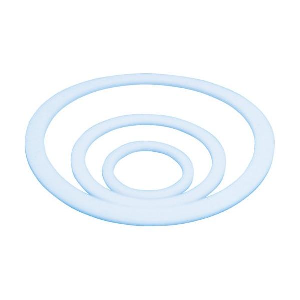 商品画像はイメージ画像です。実際とは異なる場合がございます。 ■特徴 純水なフッ素樹脂（PTFE）100%で成型されたガスケットです。 ほぼ全ての薬品に対し耐薬品性があります。 純粋性が高くクリーン要求の高い高純度薬液や医薬・食品の製造ライ...