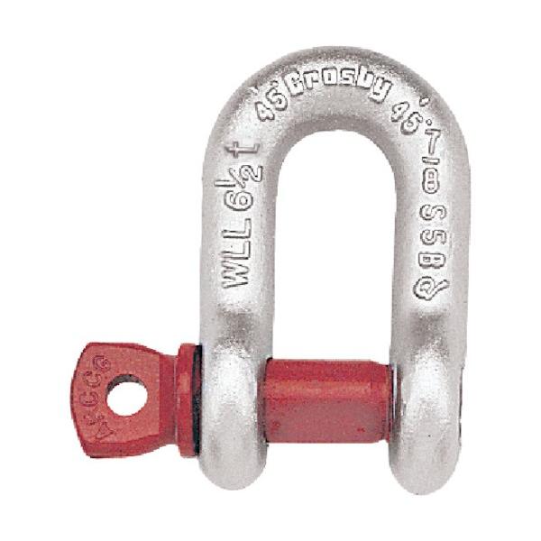 ■特徴 亜鉛メッキの本体と赤色のピンが特長です。  ■用途 荷役・運搬・土木などの現場で吊金具を始め様々な連結に。  ■仕様 ストレート・ねじ込みタイプ   【サイズ】 65×50×25MM 【重量】 0.130KG 【入数】 1台 G21010