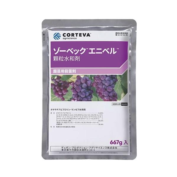? 疫病菌・べと病菌に対する基礎活性が高く、また病原菌生活環における様々なステージに作用します。  ?用途: 園芸用殺菌剤。  ?機能:  ●病気の発生しやすい条件の中でも安定して優れた防除効果を発揮します。   ●また、2種の有効成分のは...