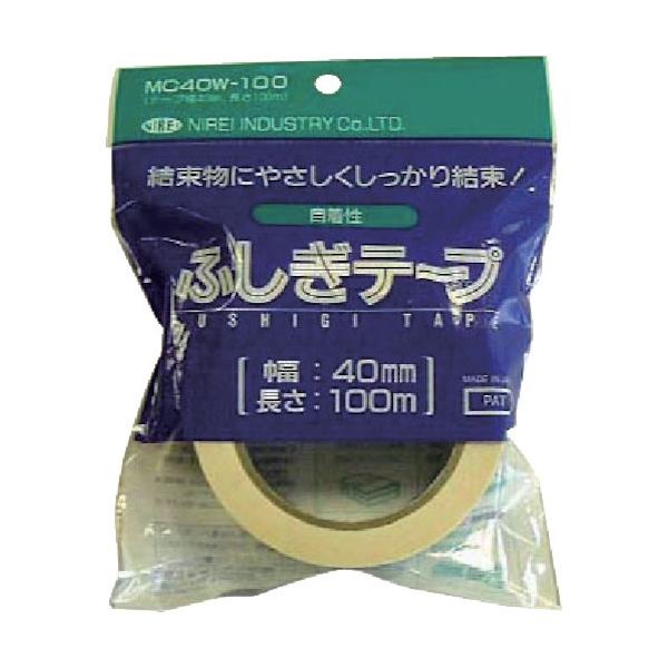 商品画像はイメージ画像です。実際とは異なる場合がございます。 ■特徴 テープ同士のみ接着するテープである 水に強くテープに筆記出来ます。  ■用途 梱包作業に パイプなどの束ねに  ■仕様 1巻入  ■注意点 テープ幅40mm ●テープ幅4...