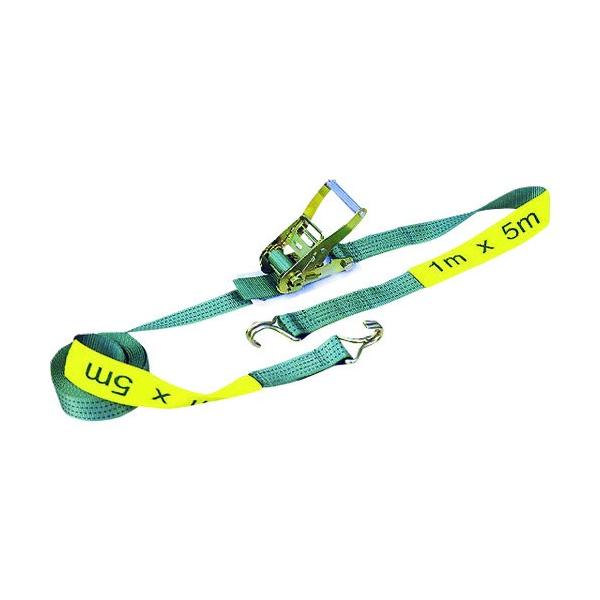 ■特徴 固定側・調整側の長さ表示入りコーナーパッドを採用しています。 作業前に荷物に応じた長さ確認を容易に行えます。 ベルト表面にＰＶＣコーティングを施し、すべり滑らかに、摩擦を極力防ぎました。  ■用途 運搬・輸送用。  ■仕様 ナローフ...