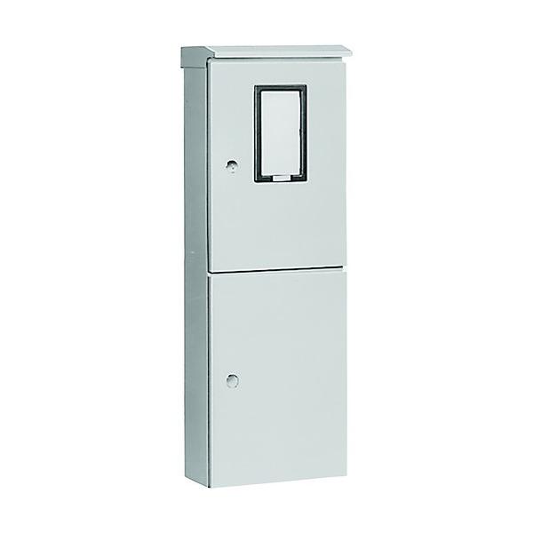 商品画像はイメージ画像です。実際とは異なる場合がございます。 ■特徴 耐食性に優れたステンレス屋根付屋外用引込計器盤キャビネットです。 各電力管区に対応した電力量計収納用キャビネットです。  ■仕様 IP規格：IP44 設置場所：屋外   ...