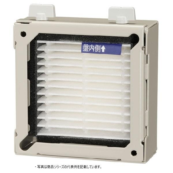 商品画像はイメージ画像です。実際とは異なる場合がございます。 キャビネット内への塩分の侵入を低減 ●ルーバーから吸気される塩分対策用にご利用ください。 ●3層構造で、海塩粒子に対して高捕集効率のフィルターを採用しています。 ●塩分が潮解して...