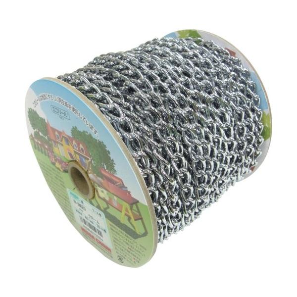 ■特徴 リンクを90度ひねったチェーン、仕上がりの美しさと扱いやすいチェーンです。 リールに巻いている製品のため、使用時に絡まりにくいです。  ■用途 パーツとの併用で、転倒防止・連結部品として使用できます。  ■仕様 クローム鉄マンテル3...