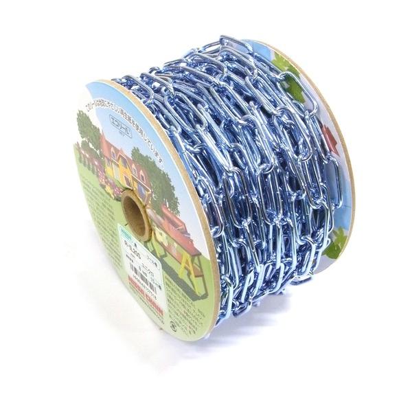 ■特徴 最も基本的でシンプルなチェインです。 未溶接のため、取り外しや加工が容易に行えます。 リールに巻いている製品のため、使用時に絡まりにくいです。  ■用途 パーツとの併用で、転倒防止・連結部品として使用できます。  ■仕様 ユニクロ鉄...