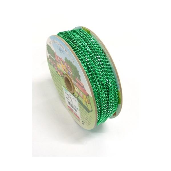 ■特徴 軽くて鮮やかなチェーンです。 リールに巻いている製品のため、使用時に絡まりにくいです。  ■用途 ディスプレイや装飾用に。 パーツとの併用で、転倒防止・連結部品として使用できます。  ■仕様 アルミCマンテル30m巻緑 リール巻タイ...