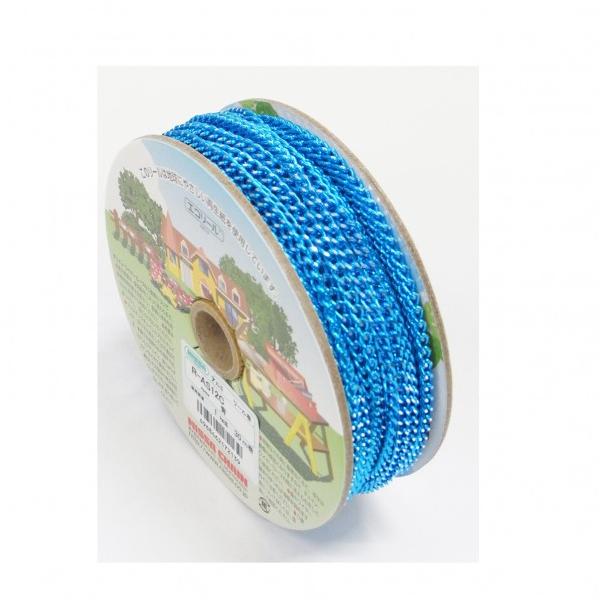 ■特徴 軽くて鮮やかなチェーンです。 リールに巻いている製品のため、使用時に絡まりにくいです。  ■用途 ディスプレイや装飾用に。 パーツとの併用で、転倒防止・連結部品として使用できます。  ■仕様 アルミCマンテル30m巻青 リール巻タイ...