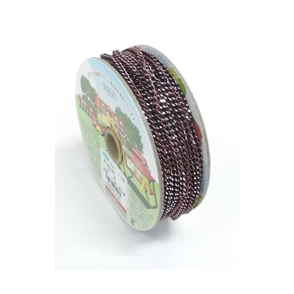 ■特徴 軽くて鮮やかなチェーンです。 リールに巻いている製品のため、使用時に絡まりにくいです。  ■用途 ディスプレイや装飾用に。 パーツとの併用で、転倒防止・連結部品として使用できます。  ■仕様 アルミCマンテル30m巻茶 リール巻タイ...