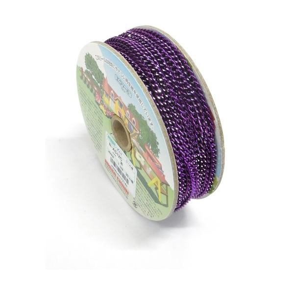 ■特徴 軽くて鮮やかなチェーンです。 リールに巻いている製品のため、使用時に絡まりにくいです。  ■用途 ディスプレイや装飾用に。 パーツとの併用で、転倒防止・連結部品として使用できます。  ■仕様 アルミCマンテル30m巻紫 リール巻タイ...