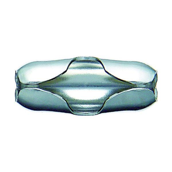 ■特徴 ボールチェーンの連結金具です。取り付けも容易です。  ■用途 ボールチェーンをリングにする際、使用する金具。  ■材質 ステンレス（SUS304） ●適合玉径(mm)：4.5 ●適合チェーン：SB45    【サイズ】 82 x 4...