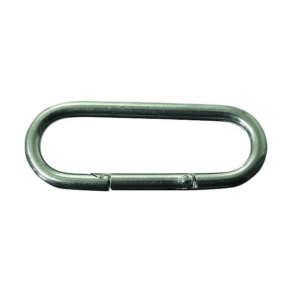 ■特徴 チェインの端末金具などに、ワンタッチで付け外しができます。 水回りに最適なステンレス製です。  ■用途 チェイン・ワイヤーロープなどの連結、末端の金具として。  ■仕様 ステンスプリングジョイント5mm(10個入)  ■材質 本体：...