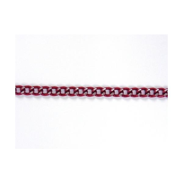 ■特徴 アルミ製のため、軽量で扱い易いです。 未溶接のため、軽量で対象物に取り付けが容易に行えます。  ■用途 パーツとの併用で、転倒防止・連結部品として使用できます。  ■仕様 アルミカラーチェン30m赤  ■材質 本体：アルミニウム（A...