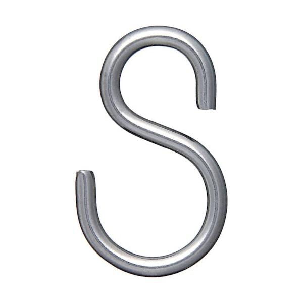商品画像はイメージ画像です。実際とは異なる場合がございます。 ■特徴 国産の材料を使用した、ベーシックなS字フックです。 水回りに最適なステンレス製です。 フック内径の大きさが異なるため、用途に応じて使い分けができます。  ■用途 物の吊り...