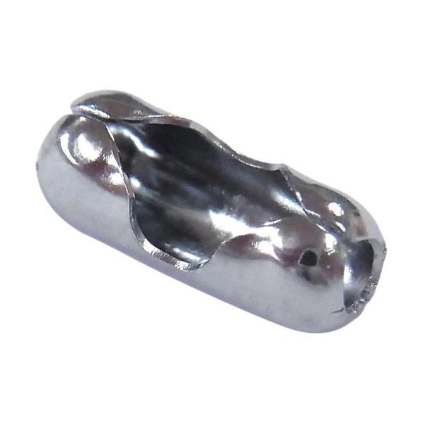 ■特徴 ボールチェインの連結金具です。 取り付けも容易に行えます。  ■用途 ボールチェーンをリングにする際、使用する金具。  ■仕様 コネクターBBP25C×30ヶ  ■材質 本体：真ちゅう(C26080R)   【入数】 30個 P1887