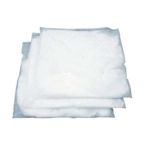 ■特徴 トップクラスの吸着性能です。 吸着剤には環境に優しい工場リサイクル材（プレコンシューマー材）を使用しています。 原料にはポリオレフィン繊維、ポリエステル繊維を使用し燃焼時に有毒ガスを発生しません。 水を吸わずに大量の油を素早く吸収し...