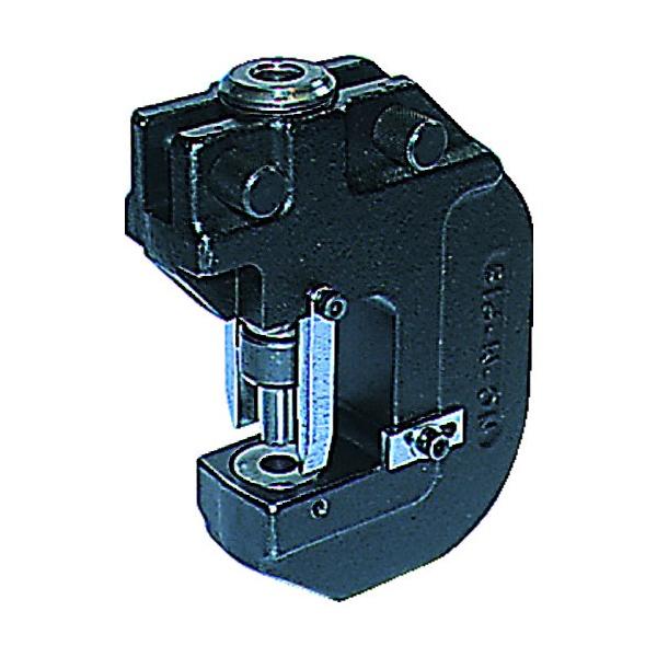■特徴 マルチパワーツール充電、電動式、油圧ポンプに使用できます。 φ18×6t（SS400）まで対応しています。 φ11ポンチダイスが付属しています。  ■用途 端子圧着工具。  ■仕様 マルチパワーツール　アングルパンチヘッド フトコロ...