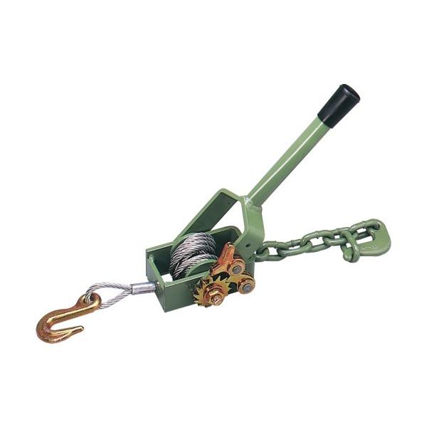 商品画像はイメージ画像です。実際とは異なる場合がございます。 小型軽量物用ワイヤー荷締機。 鋼管(パイプ)ハンドルで軽量です。 ワイヤー径:6mm。 ワイヤー長さ:1.6m。 安全荷重:400kg。 鋼管(パイプ)ハンドルタイプ。   【入...