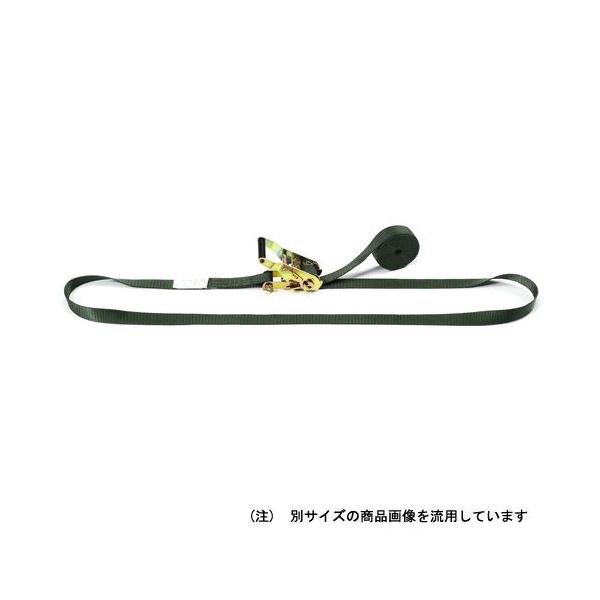 資材の束ね締めやパレット荷の固定。 走行中の衝撃荷重に強い、プロ仕様です。 熱処理済み本体金具に強靭なポリエステルベルト採用の安全設計です。 耐久性に優れたポリエステルベルトを使用しています。 ベルト幅:50mm。 ベルト長さ:6M。 安全...