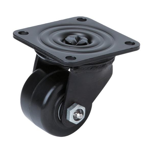 商品画像はイメージ画像です。実際とは異なる場合がございます。 ■特徴 波状繊維入りフェノール樹脂車輪です。 金具旋回部分は熱処理を施している為、高荷重、衝撃による摩擦、変形を防ぎ長時間滑らかに使用でき、長時間高荷重で固定していても車輪に変形...