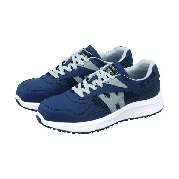 ■特徴 JSAA　A種認定のプロスニーカーです。 90度屈曲を20万回クリアできる強度を持ち、ハードな環境下でその力を発揮します。 アウトソールは軽くてクッション性が高いEVAソール使用です。 インソールは軽量で柔らかいEVA発泡インソール...