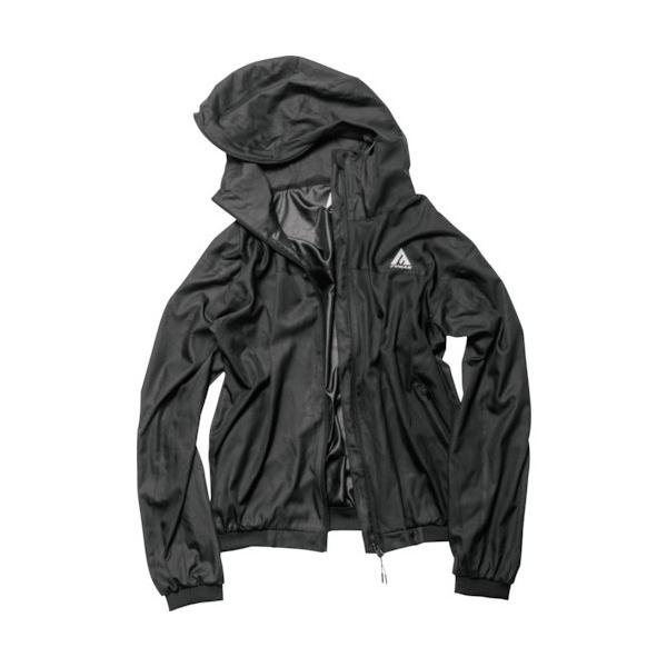 ■特徴 シレ−加工＋撥水剤の「W効果」で撥水力を高めているため、外側からの雨や水をコロコロと弾きます。 ヤッケやレインコートのように生地裏に樹脂コートをしていないため、通気性がよく、湿気やムレを軽減します。 右ポケットにしまえるポケッタブル...