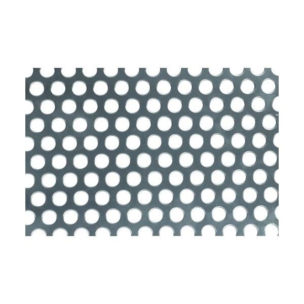 商品画像はイメージ画像です。実際とは異なる場合がございます。 ■特徴 パンチングメタルとは、パンチングプレスの金型で孔を開けた加工をした板の名称です。 表面が平面であるため、耐摩耗等の耐久性が高く目が崩れることもありません。 ※周囲フチ(孔...