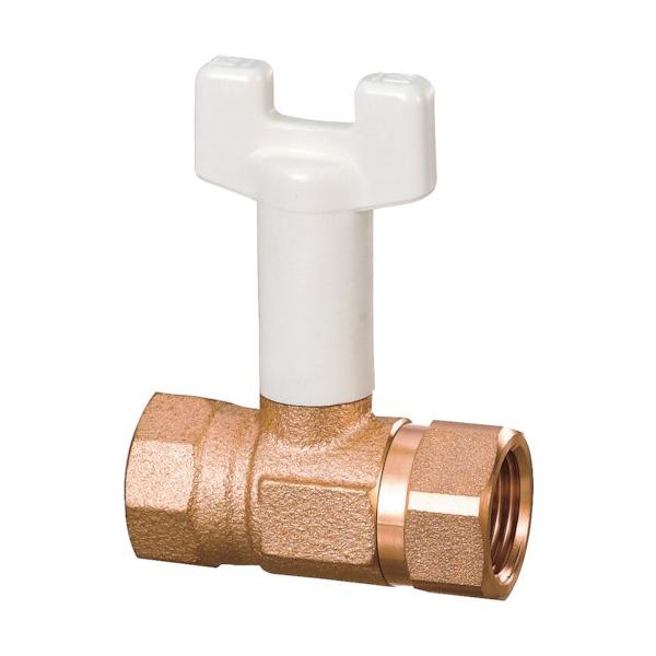 商品画像はイメージ画像です。実際とは異なる場合がございます。 ■特徴 青銅製のボールバルブです。 埋設配管にも使用できます。 ワンタッチ着脱式ハンドルです。  ■用途 冷温水・油・不凍液用。 エコキュートの配管に。  ■仕様 許容圧力：1....