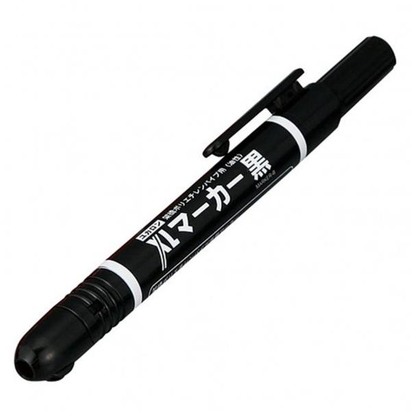 ●架橋ポリエチレン管等の樹脂管専用マーカー。 ●書きやすい細字タイプ。 ●片手で使えるノック式で施工現場での使用に便利。 ●色:黒。 ●カラー:黒   【入数】 1個 OSC008B