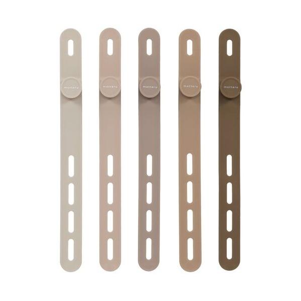 ■特徴 大人気のケーブルバンドに大きめサイズが新登場です。 すべすべしっとりとした優しい質感は変わらずに、 少し長くしたことにより今まで留めにくかった太めのケーブルや 長いケーブルがまとめやすく便利になりました。 ■仕様 ○材質:シリコン ...