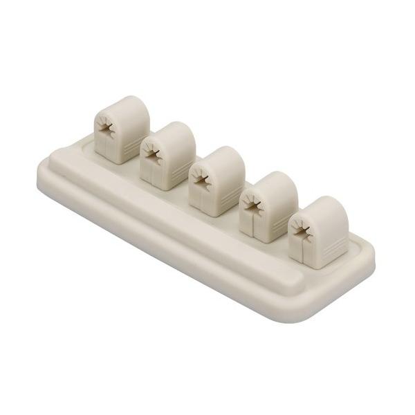 ■特徴 選べる設置方法で、5.0mmまでのケーブルに対応しております。 ■仕様 対応ケーブル太さ(mm):直径3.0〜5.0 サイズ(本体)(mm):約90(W)×36(D)×20(H) 重量(本体)(g):約46 サイズ(パッケージ)(m...