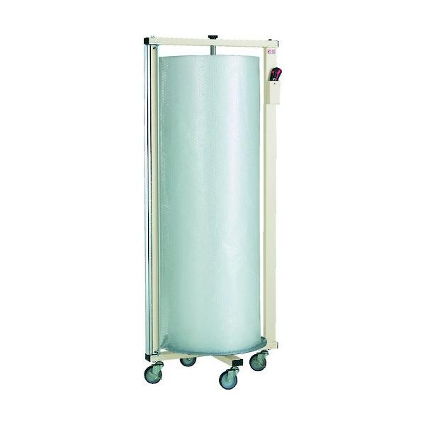 ■特徴 梱包作業の効率化が図れます。 梱包作業の効率化に貢献します！  ■仕様 キャスター：75φ自在ゴム車(ストッパー付2個、ストッパーなし2個)※ストッパーなしの内1個は、導電性ゴムキャスターです 梱包資材推奨サイズ(直径×幅)：400...