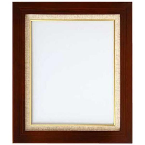 品番:W-36 仕様:額 サイズ:外径:49cmx42cm、内径:40cmx33cm、マット内径:.35.5cmx28.5cm 色・柄:ブラウン 素材:木 作品を飾るのに使用する額です。  木製なので、ナチュラルで落ち着いた雰囲気で飾れます...
