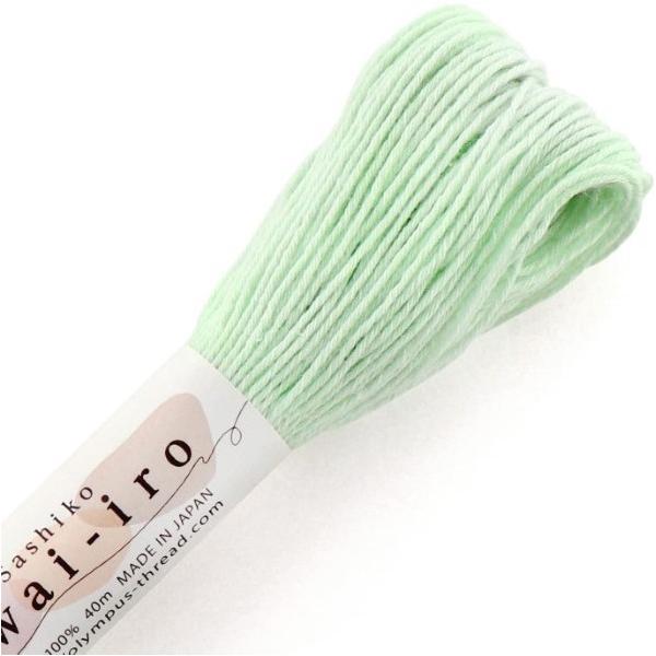 サイズ:1かせ約40m巻き 素材:綿100% 生産国:日本 光沢がありすべりがよく、刺しやすい刺し子用の糸です。  かわいくなり過ぎない大人のパステルカラーの刺し子糸。  毛羽立ちが少なくふっくらと仕上がります。 あわいろししゅう、淡い刺繍...
