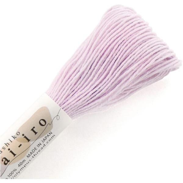 サイズ:1かせ約40m巻き 素材:綿100% 生産国:日本 光沢がありすべりがよく、刺しやすい刺し子用の糸です。  かわいくなり過ぎない大人のパステルカラーの刺し子糸。  毛羽立ちが少なくふっくらと仕上がります。 あわいろししゅう、淡い刺繍...