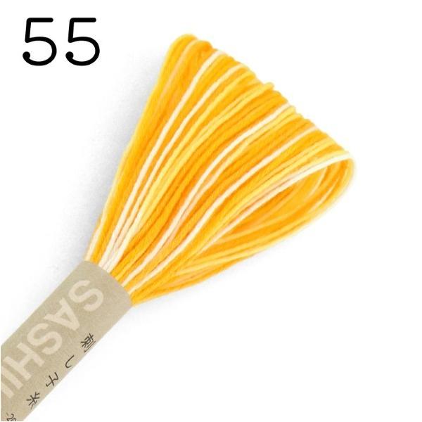 素材:綿100％ 1かせ:約20m 1かせで色の移り変わりが楽しめる、白を中心としたグラデーションの刺し子糸「ボカシ」に新色が追加。  濃い色から淡い色、淡い色から白へと変化する色は、刺し子の定番である藍色の生地によく映えます。  同じ柄で...