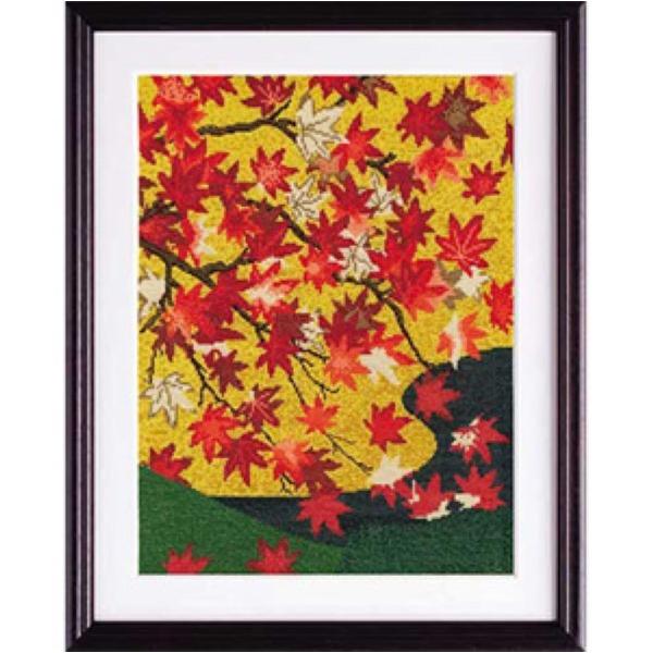 セット内容:25番刺繍糸、刺繍布(オリムパスNo.3800布アイーダ)、クロス針、説明書 用意するもの:はさみ、糸、テープ、アイロン、額W-31使用マット紙付(別売) 出来上がりサイズ:額外径約縦48.2cm×横41cm、額内径約縦43.8...