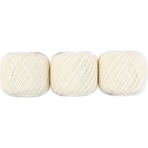 ●素材:綿100％  ●サイズ:1玉/50g玉巻（約218m）  ●使用針:レース針0号〜かぎ針2/0号  ●最高級のエジプト綿へのこだわり。   ●上質なエジプト綿の中でも、細く、長く、しなやかで優れた光沢をもつ超長綿を厳選して使用。  ...