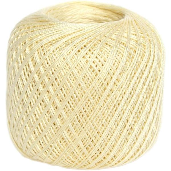 ●素材:綿100％  ●サイズ:1玉/50g玉巻（約218m）  ●使用針:レース針0号〜かぎ針2/0号  ●最高級のエジプト綿へのこだわり。   ●上質なエジプト綿の中でも、細く、長く、しなやかで優れた光沢をもつ超長綿を厳選して使用。  ...