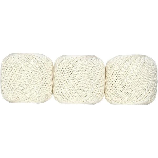 ●素材:綿100％  ●サイズ:1玉/50g玉巻（約218m）  ●使用針:レース針0号〜かぎ針2/0号  ●最高級のエジプト綿へのこだわり。   ●上質なエジプト綿の中でも、細く、長く、しなやかで優れた光沢をもつ超長綿を厳選して使用。  ...