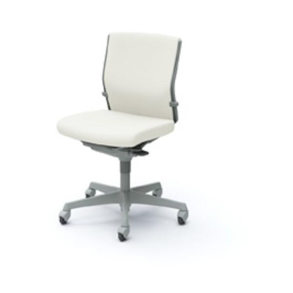 ■仕様 エスクードチェアローバック肘なし グレーシェルゴムキャスター    【重量】 18KG 【入数】 1点 【原産国】 000 C433CRFFW3