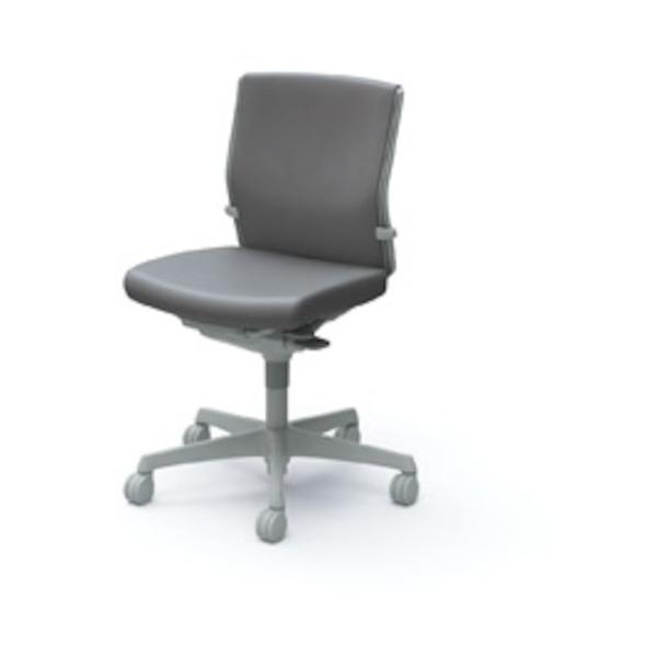 ■仕様 エスクードチェアローバック肘なし グレーシェル双輪キャスター    【重量】 18KG 【入数】 1点 【原産国】 000 C433GRPB24