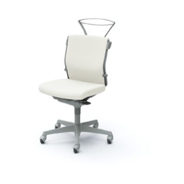 ■仕様 エスクードチェアローバック肘なし グレーシェルゴムキャスターハンガー付    【重量】 19KG 【入数】 1点 【原産国】 000 C434CRFFW3