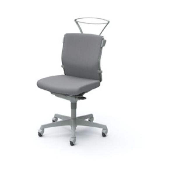 ■仕様 エスクードチェアローバック肘なし グレーシェルゴムキャスターハンガー付    【重量】 19KG 【入数】 1点 【原産国】 000 C434CRFFW9