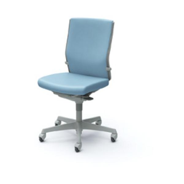 ■仕様 エスクードチェアハイバック肘なし グレーシェルゴムキャスター    【重量】 18KG 【入数】 1点 【原産国】 000 C435CRPB21