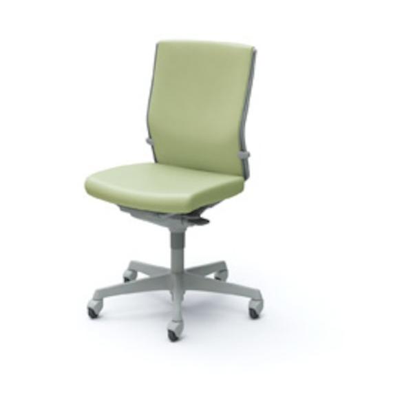 ■仕様 エスクードチェアハイバック肘なし グレーシェルゴムキャスター    【重量】 18KG 【入数】 1点 【原産国】 000 C435CRPB22