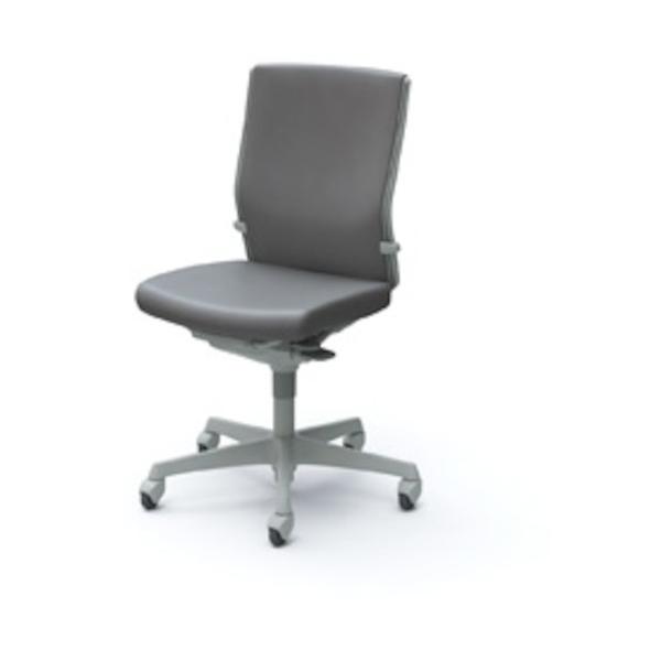 ■仕様 エスクードチェアハイバック肘なし グレーシェルゴムキャスター    【重量】 18KG 【入数】 1点 【原産国】 000 C435CRPB24