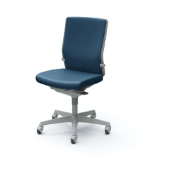 ■仕様 エスクードチェアハイバック肘なし グレーシェルゴムキャスター    【重量】 18KG 【入数】 1点 【原産国】 000 C435CRPB27