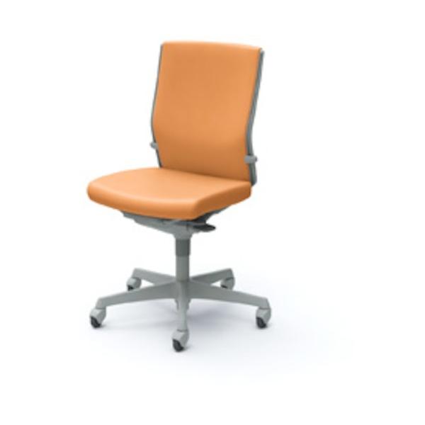 ■仕様 エスクードチェアハイバック肘なし グレーシェルゴムキャスター    【重量】 18KG 【入数】 1点 【原産国】 000 C435CRPB29