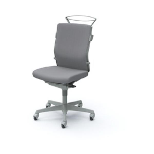 ■仕様 エスクードチェアハイバック肘なし グレーシェルゴムキャスターハンガー付    【重量】 19KG 【入数】 1点 【原産国】 000 C436CRFFW9