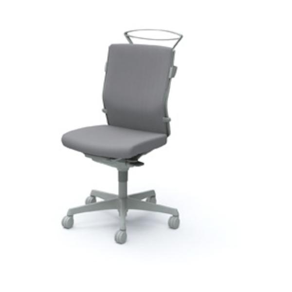 ■仕様 エスクードチェアハイバック肘なし グレーシェル双輪キャスターハンガー付    【重量】 19KG 【入数】 1点 【原産国】 000 C436GRFFW9